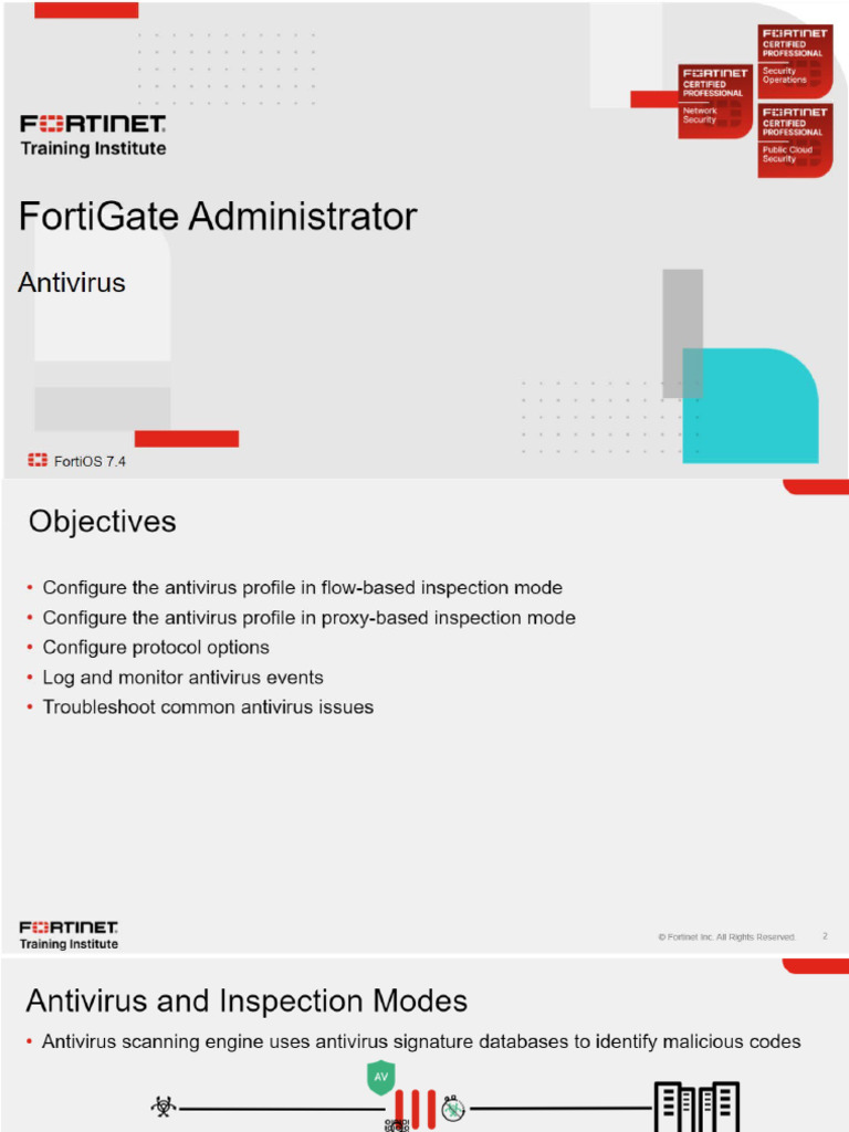 LESSON 07 Antivirus | PDF