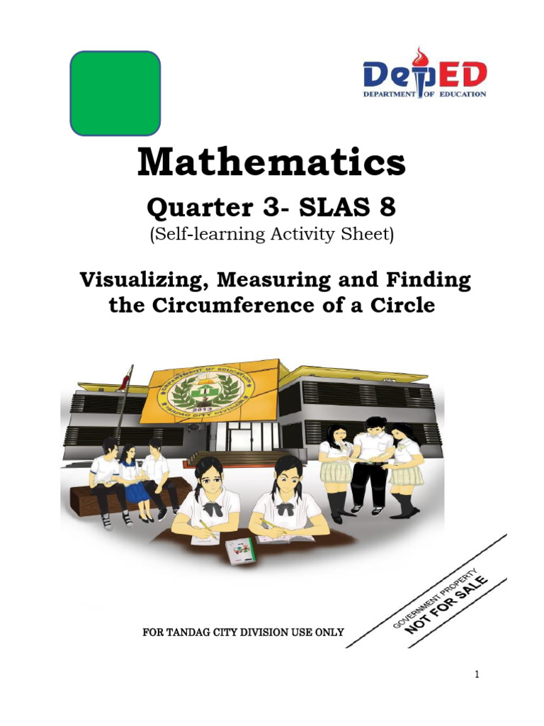 Math 5 - Q3 - W8 - Visualizing, Measuring and FInding The Circumference ...