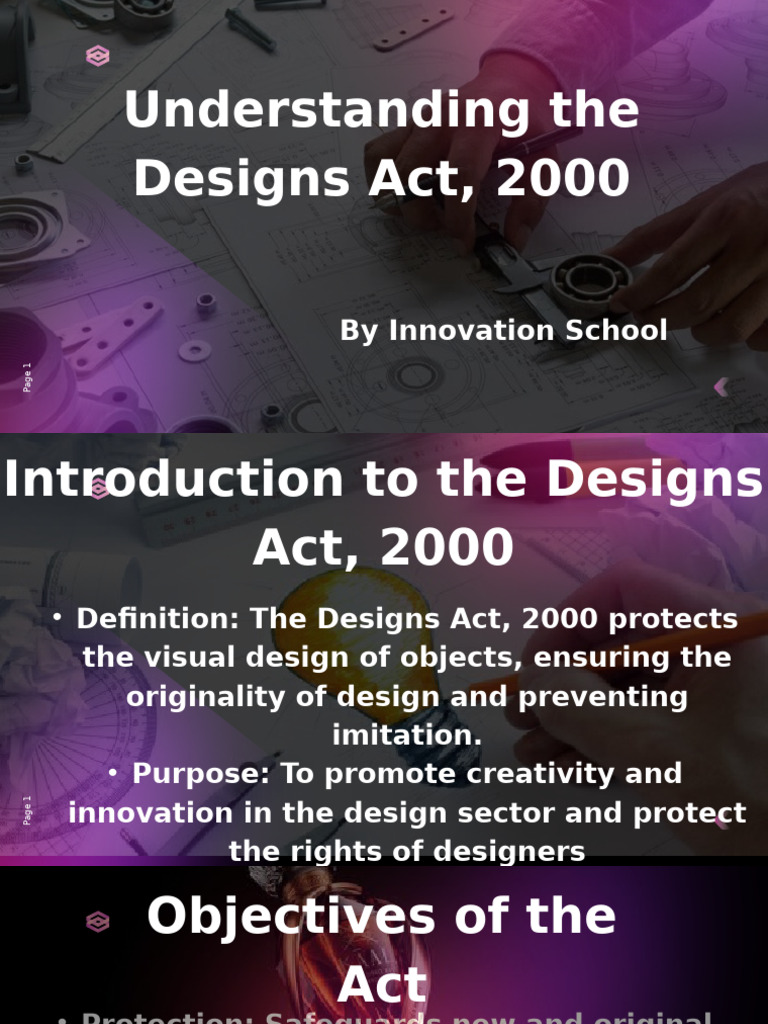 Understanding The Designs Act, 2000 | PDF | Copyright Infringement | Legal Remedy