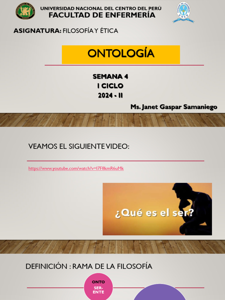 ONTOLOGIA | PDF | Ontología | Metafísica
