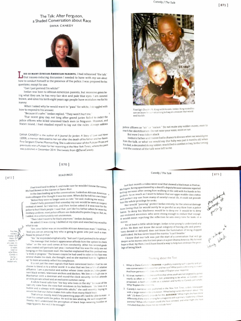 Canedy The Talk | PDF