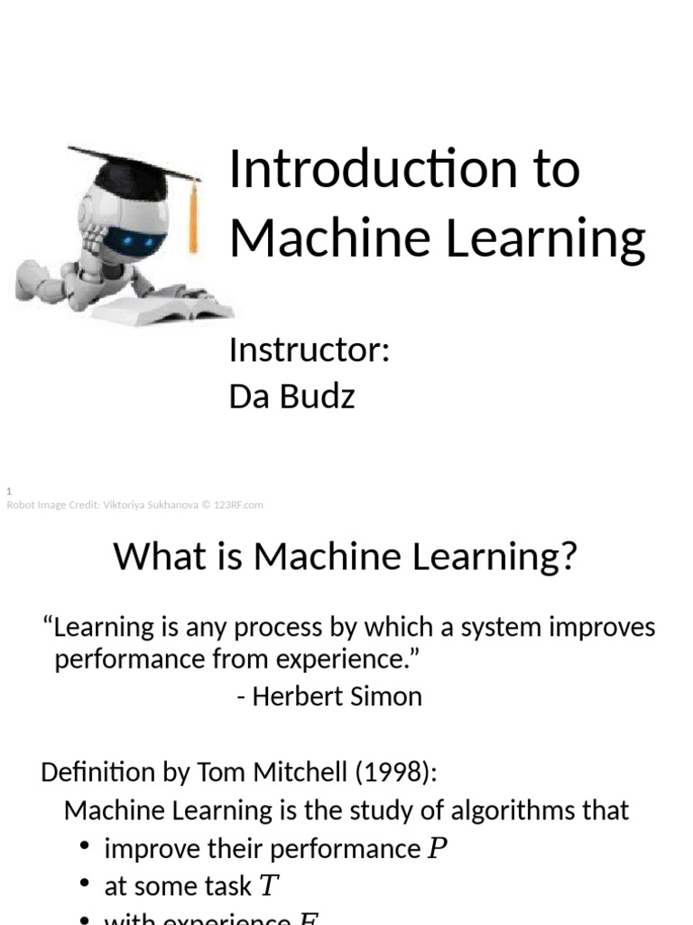 Introduction to Machine Learning Concepts | PDF | Machine Learning ...