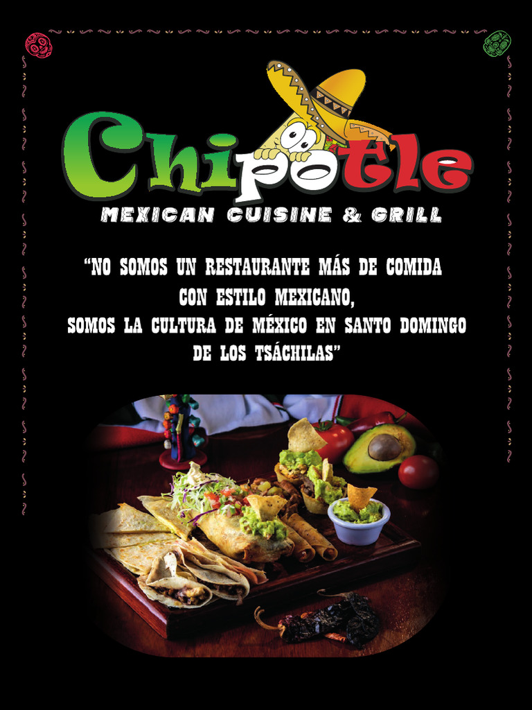 MENUÌ CHIPOTLE Febrero | PDF