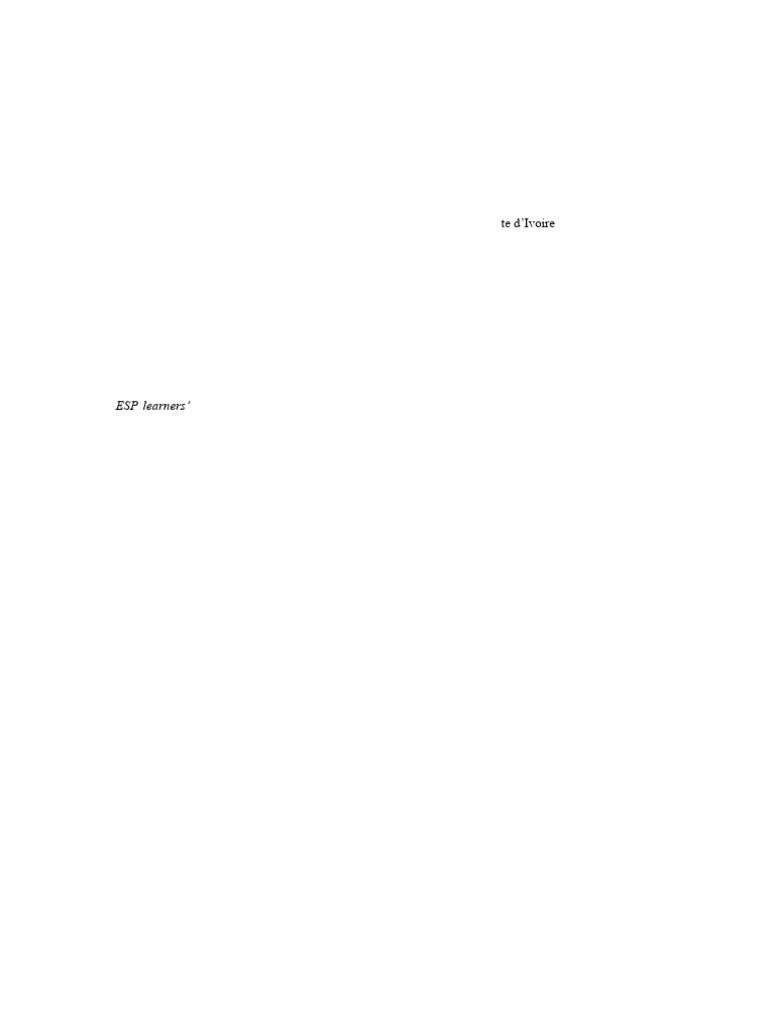 Bài báo | PDF | Learning | Language Acquisition