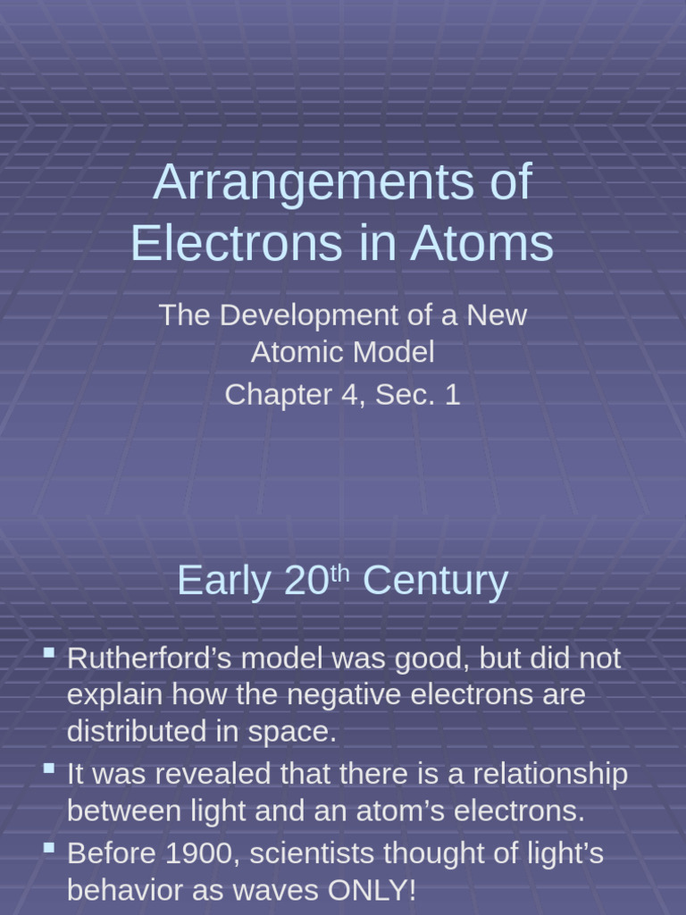 Arrangements+of+Electrons+in+Atoms+20 21 | PDF | Light ...