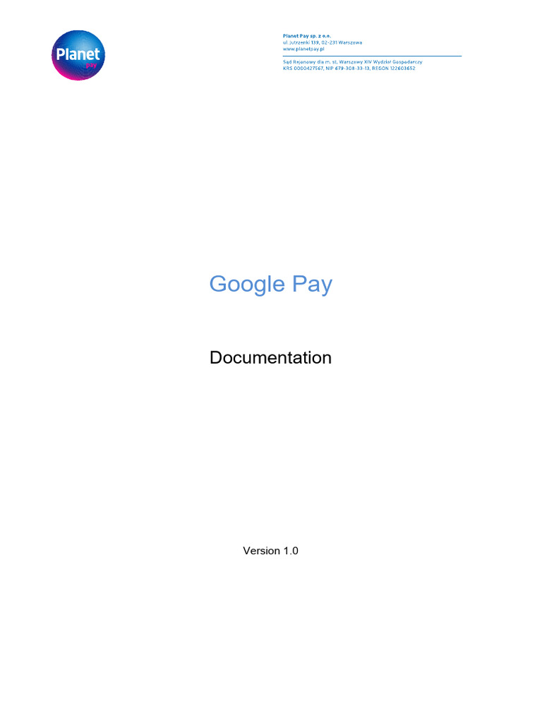 Google Pay: Documentation | PDF | Software | Information Technology