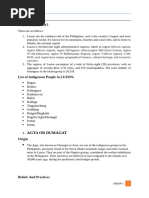 Itneg Tingguian | PDF | Dances