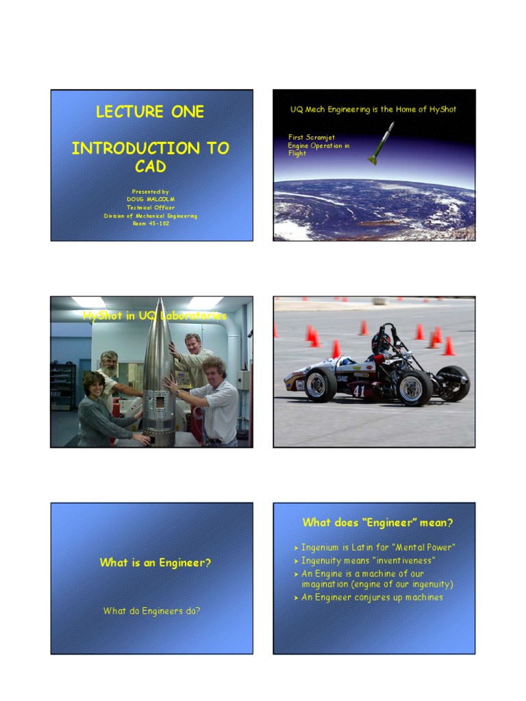 Introduction to Computer-Aided Drawing: A Comprehensive Overview of the ...