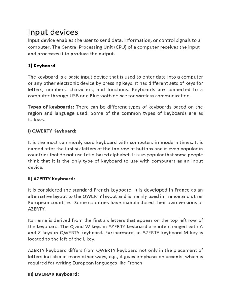 Input and Output devices | PDF | Image Scanner | Liquid Crystal Display