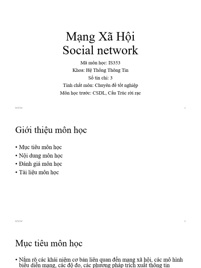 Chuong01 GioiThieu TongQuan 01 | PDF