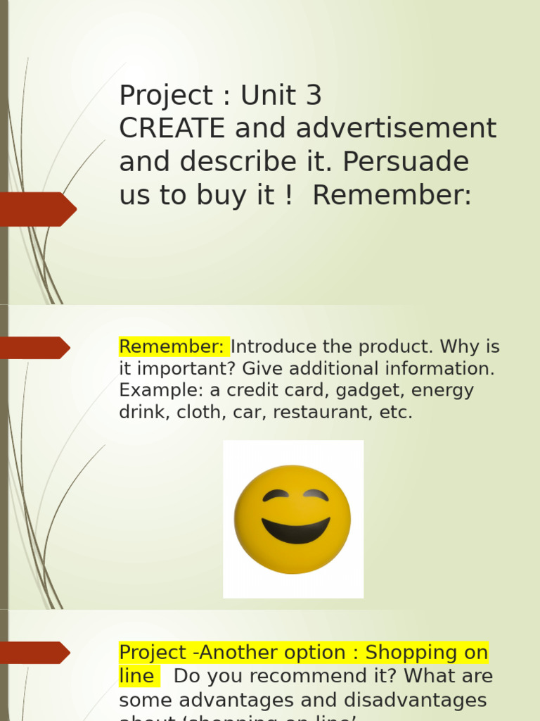 Create an Engaging Product Ad | PDF