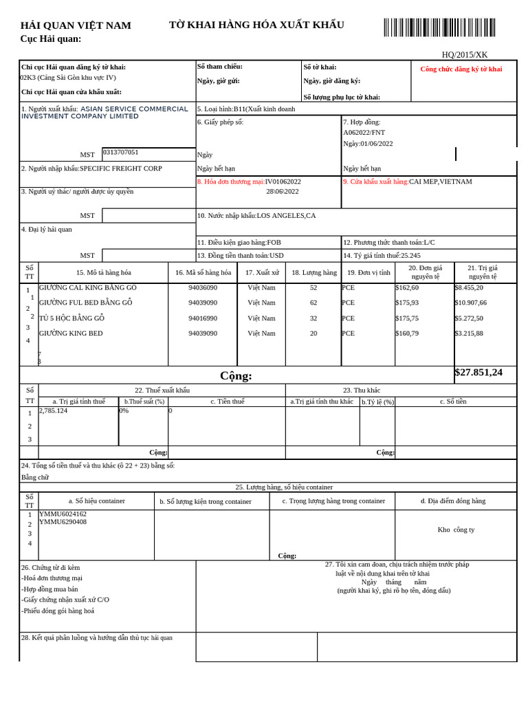 to-khai-hai-quan-xuat-khau (1) | PDF