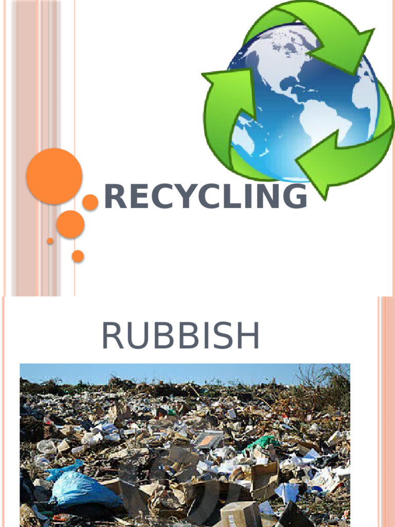 Recycling Conversation Topics Dialogs Fun Activities Games r 83656 | PDF