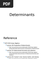Determinants of Non-Square Matrices | PDF | Determinant | Matrix ...