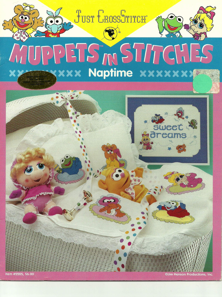 Muppets in Stitches-Nap Time by Just Cross Stitch | PDF