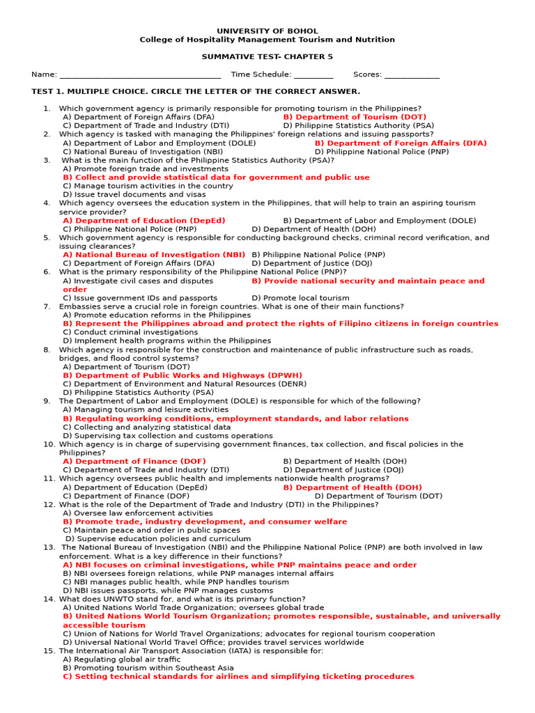 Grade 2 Math Summative Test Guide | PDF