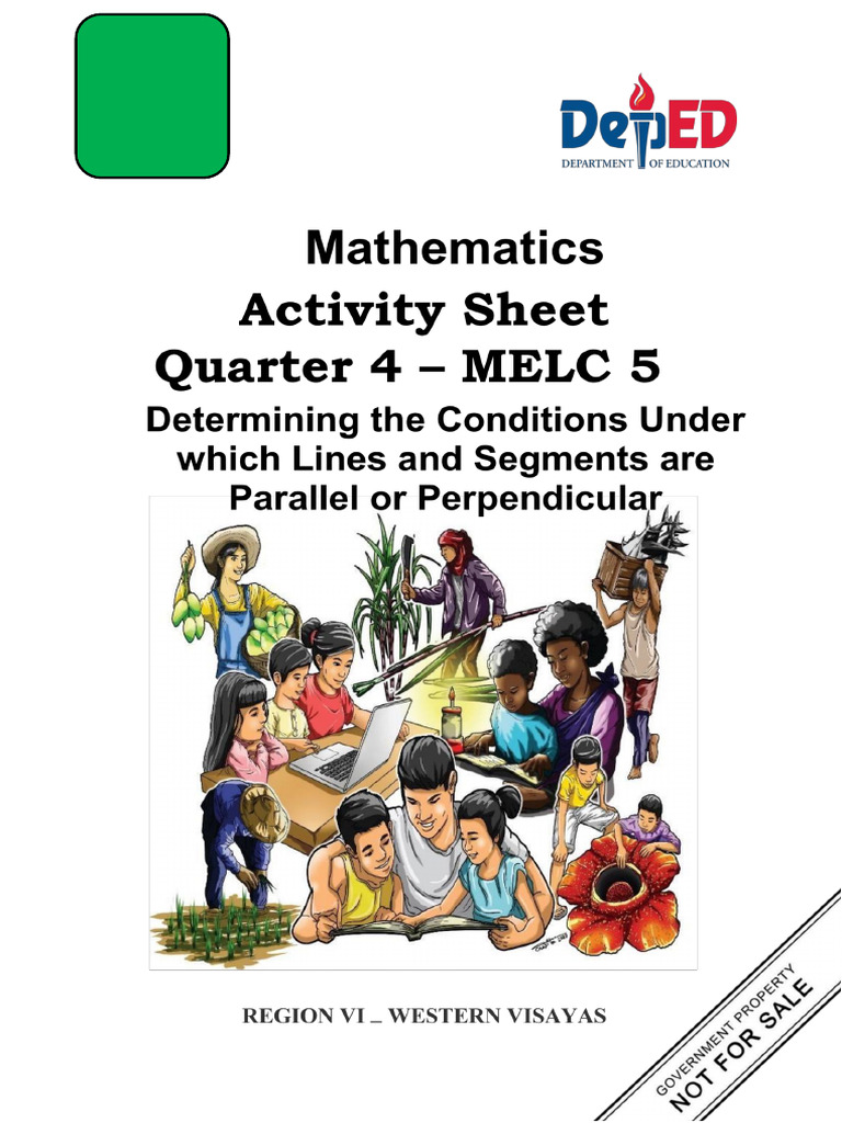 Math 8 Q4 LAS 5 Final | PDF | Perpendicular | Learning