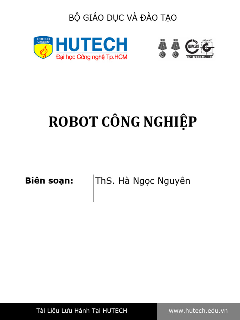 CTR222 - Robot Cong Nghiep. 1st, 2015new | PDF