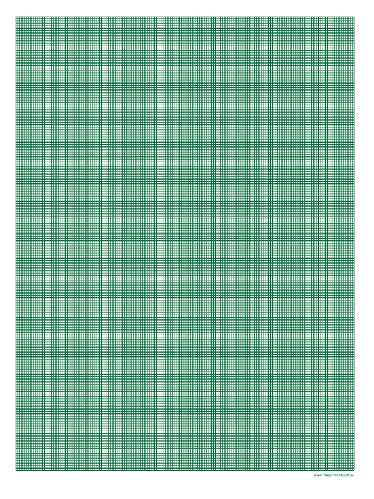 Es Papel Milimetrado Verde | PDF