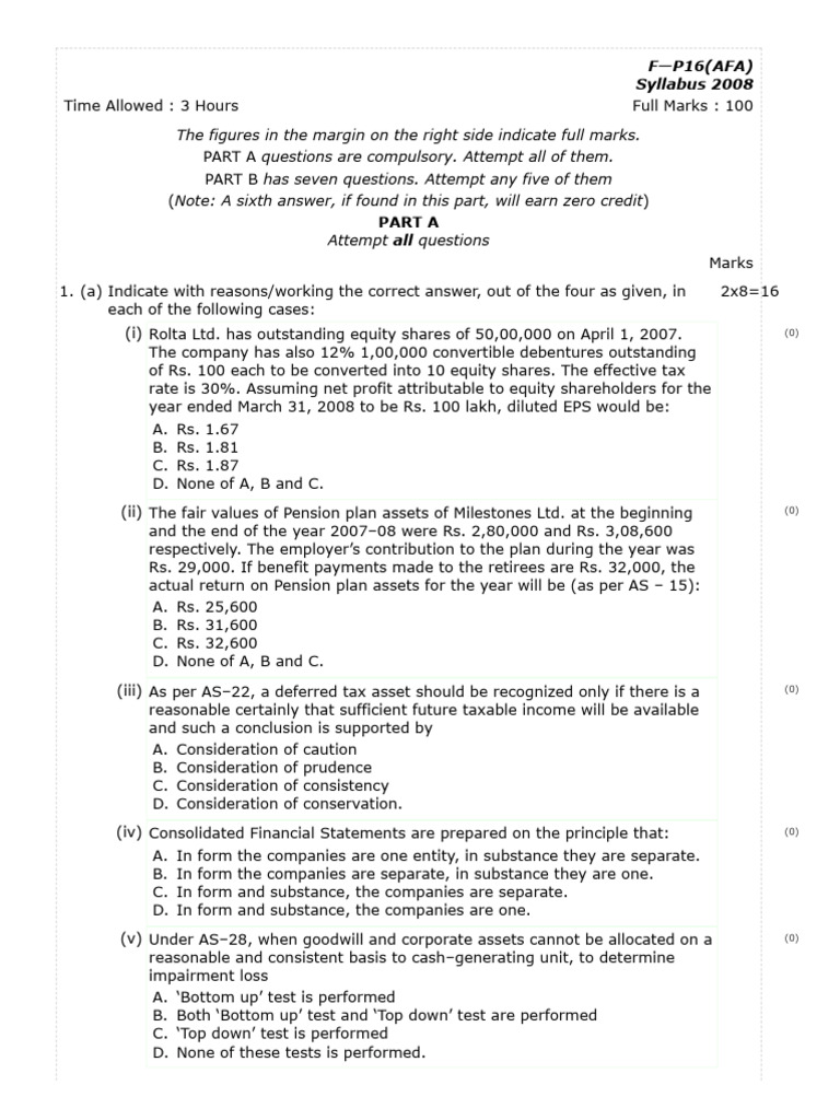 CWA ICWA Final Group IV _ Advanced Financial Accounting and Reporting ...