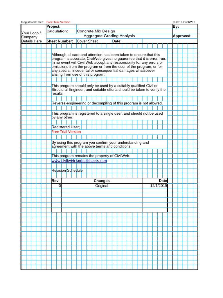 0609 Grading of Aggregates in Concrete Analysis Free Trial Version ...