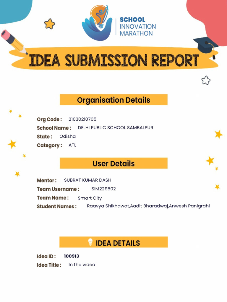 Smart City Problem-Solving Proposal | PDF