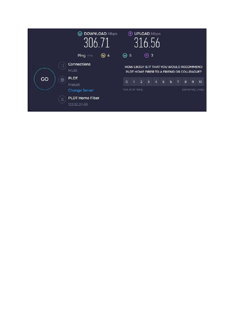 SpeedTest Result | PDF
