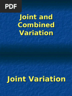 Math 9 Summative Test Joint Variation | PDF | Area | Volume
