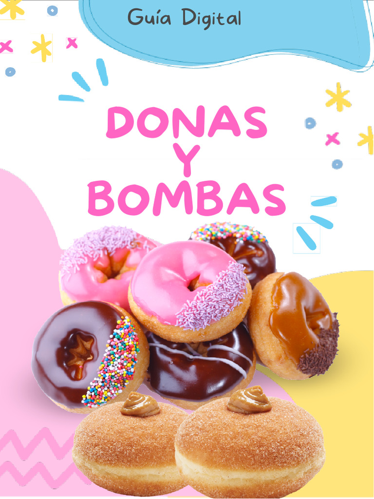 GUÍA DIGITAL Donas y Bombas PDF | PDF | lactoso | Chocolate