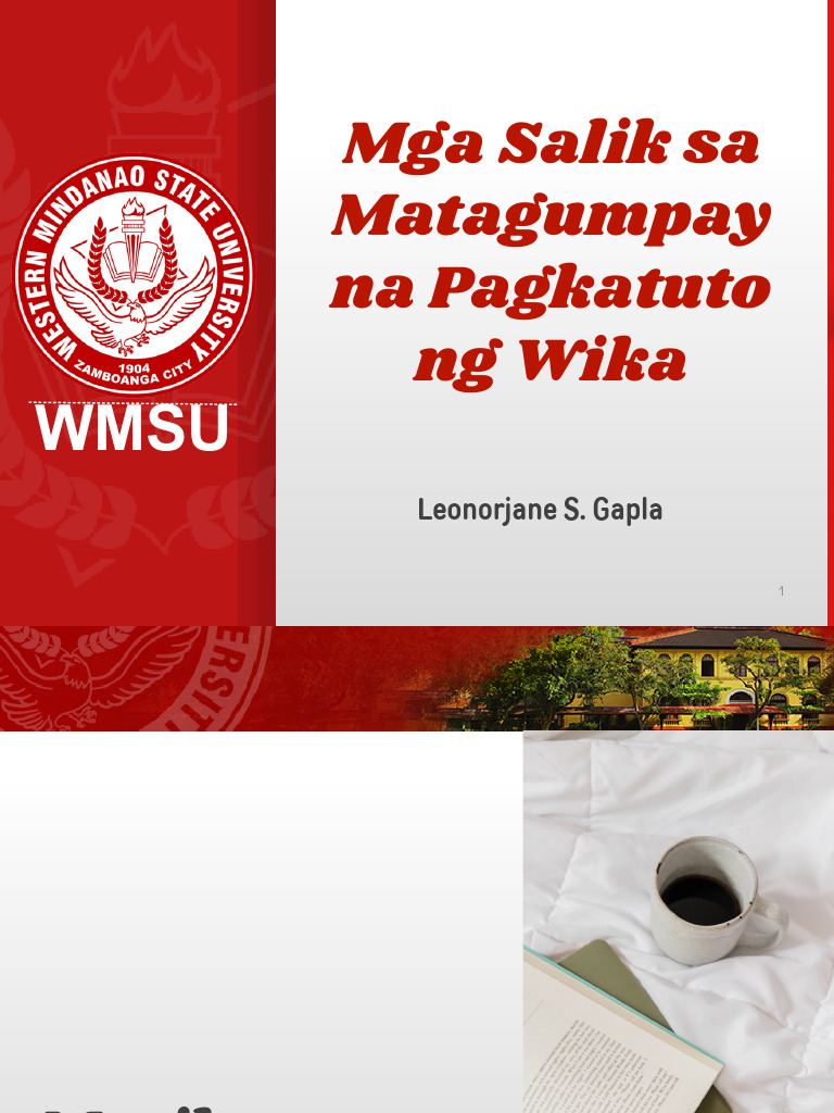Mga Salik Sa Matagumpay Na Pagkatuto | PDF