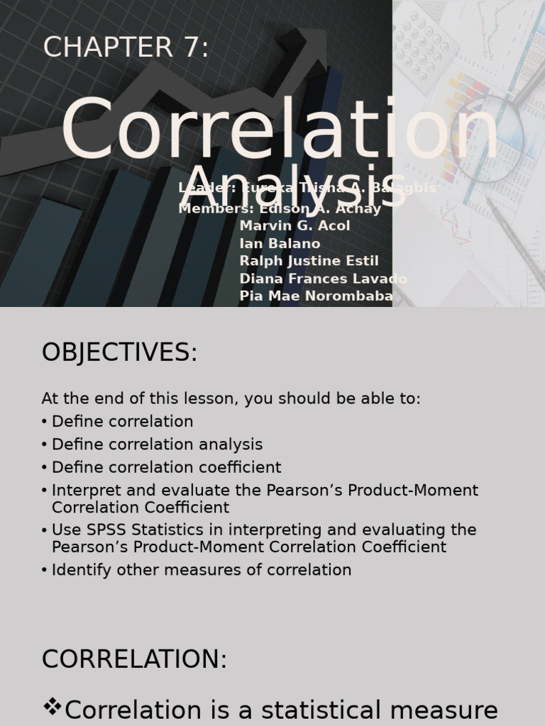 Correlation | PDF | Statistics | Statistical Analysis