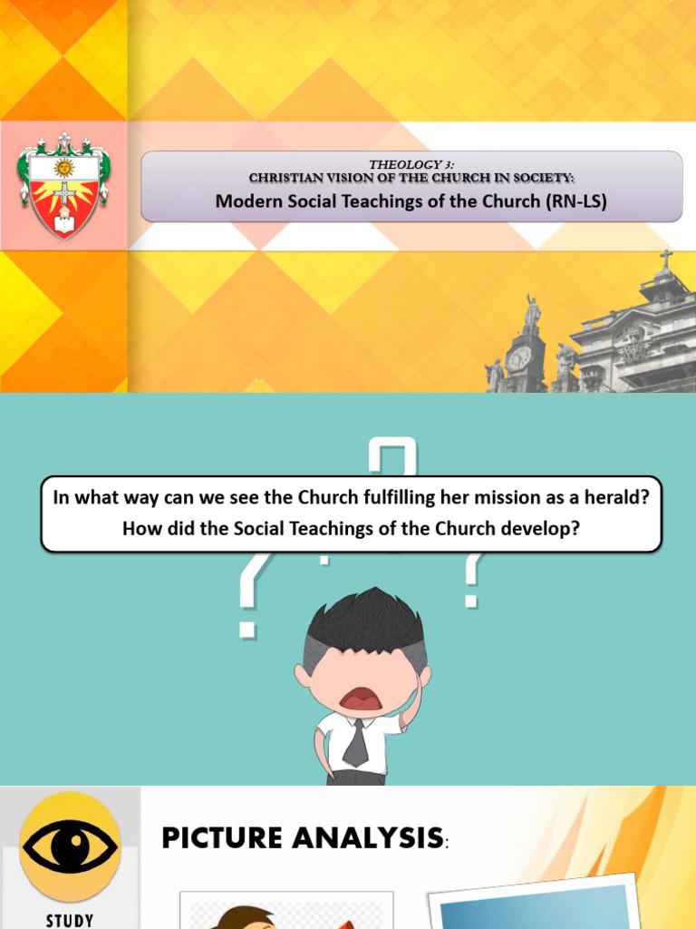 Church's Social Teachings Explained | PDF | Catholic Social Teaching ...