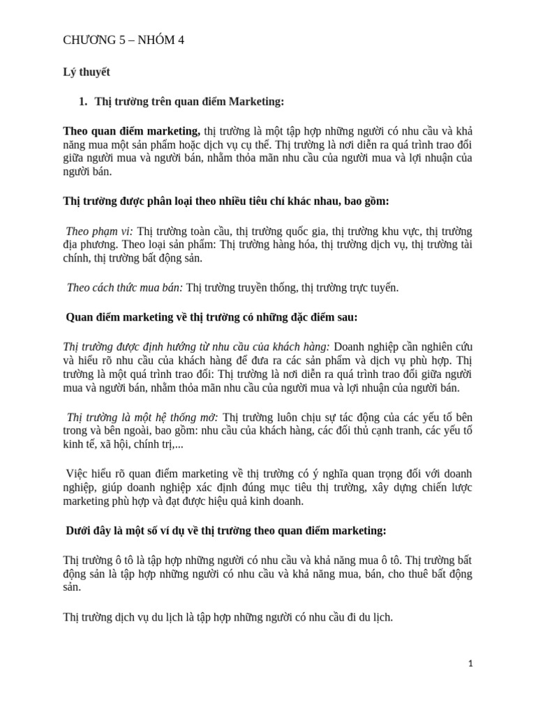 Chương 5 - Nhóm4 | PDF