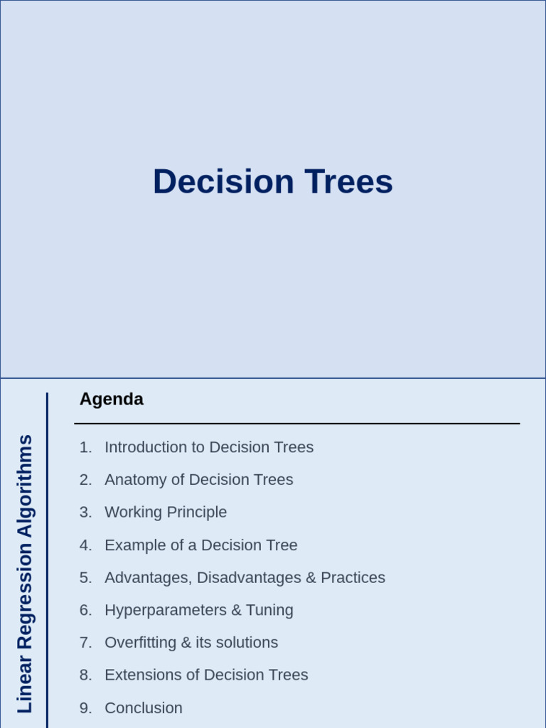 Decision Tree Algorithm | PDF | Learning | Machine Learning