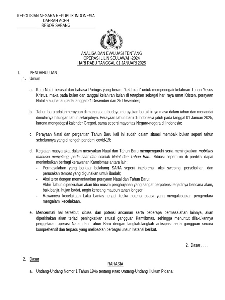 ANEV LILIN 01 JAN 2025 - | PDF