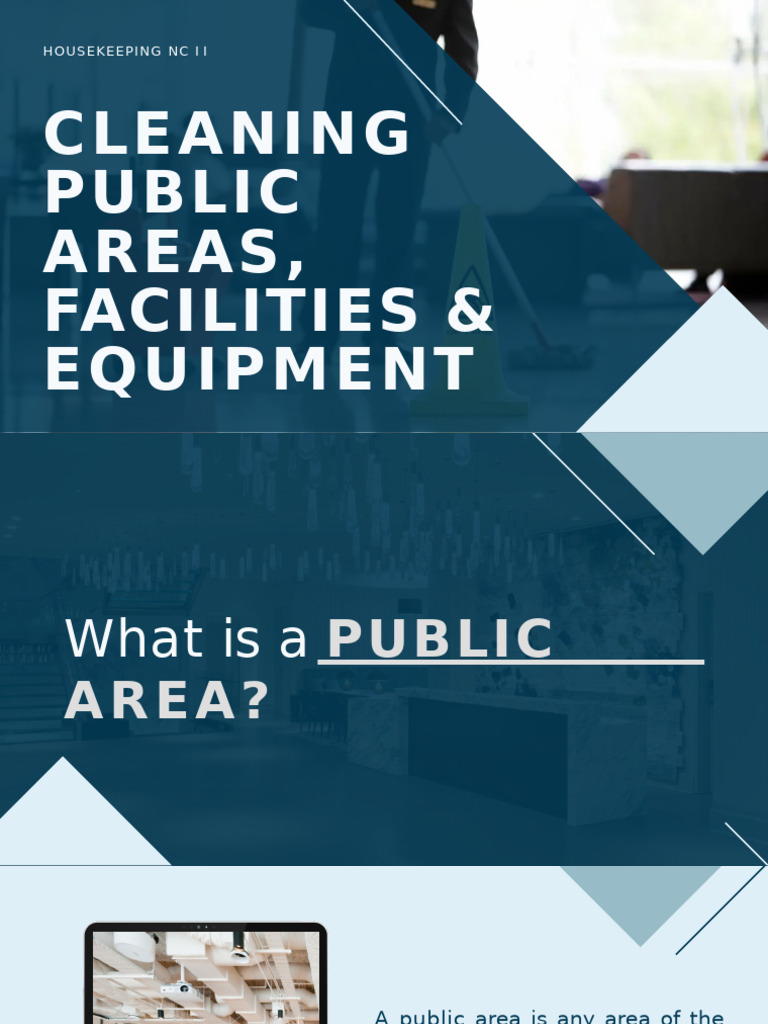 Public Area Cleaning Procedures Guide | PDF | Waste | Textiles