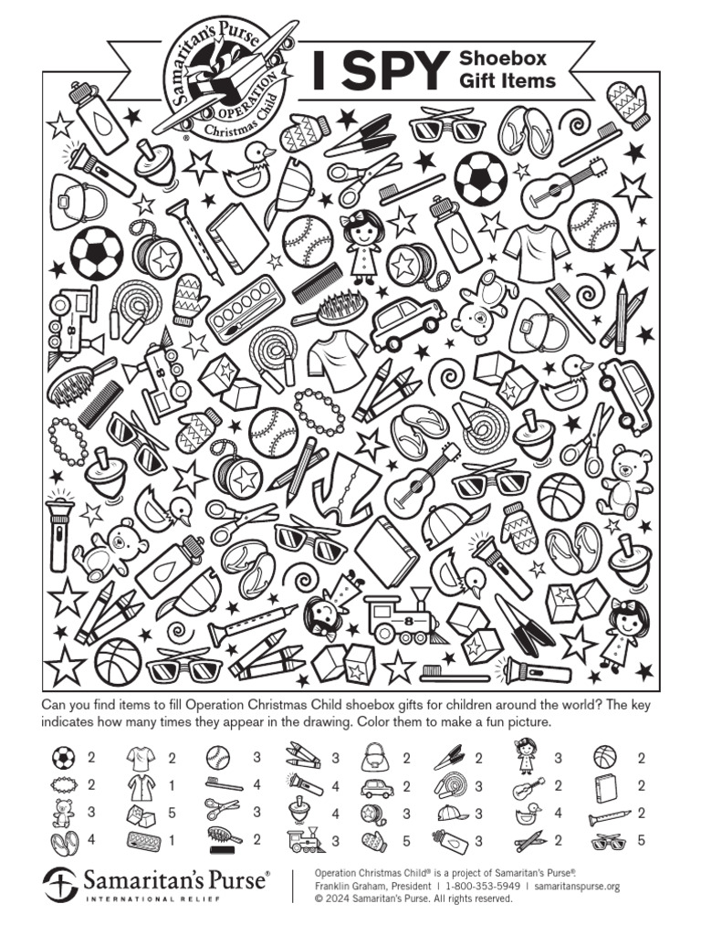 I Spy Activity | PDF