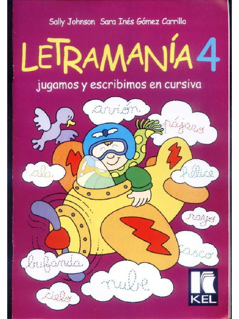 Letramania 4 Jugamos y Escribimos Con Cursiva | PDF