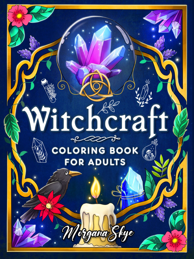 Witchcraft Digital Coloring | PDF