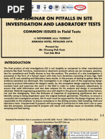 Mazier Sampling | PDF | Drilling Rig | Geotechnical Engineering