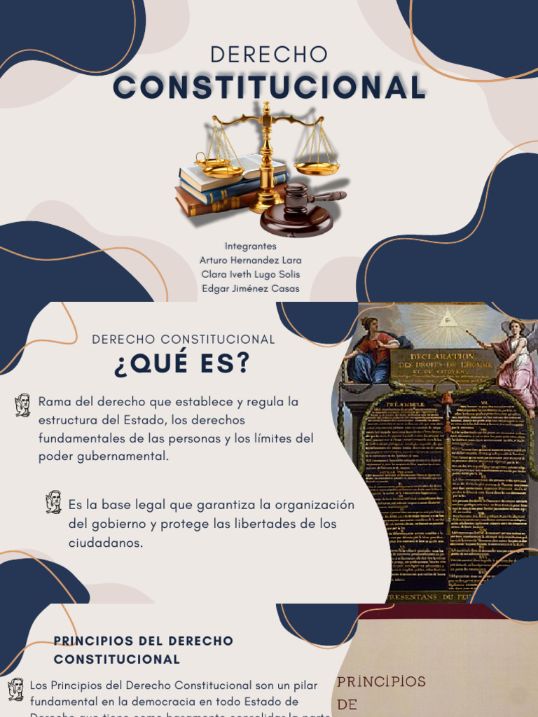 Fundamentos del Derecho Constitucional en México | PDF | Constitución ...