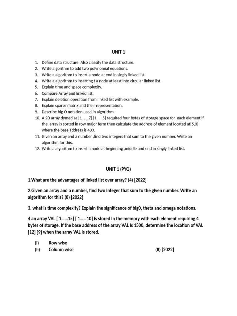 omDSAprepration | PDF | Time Complexity | Mathematics