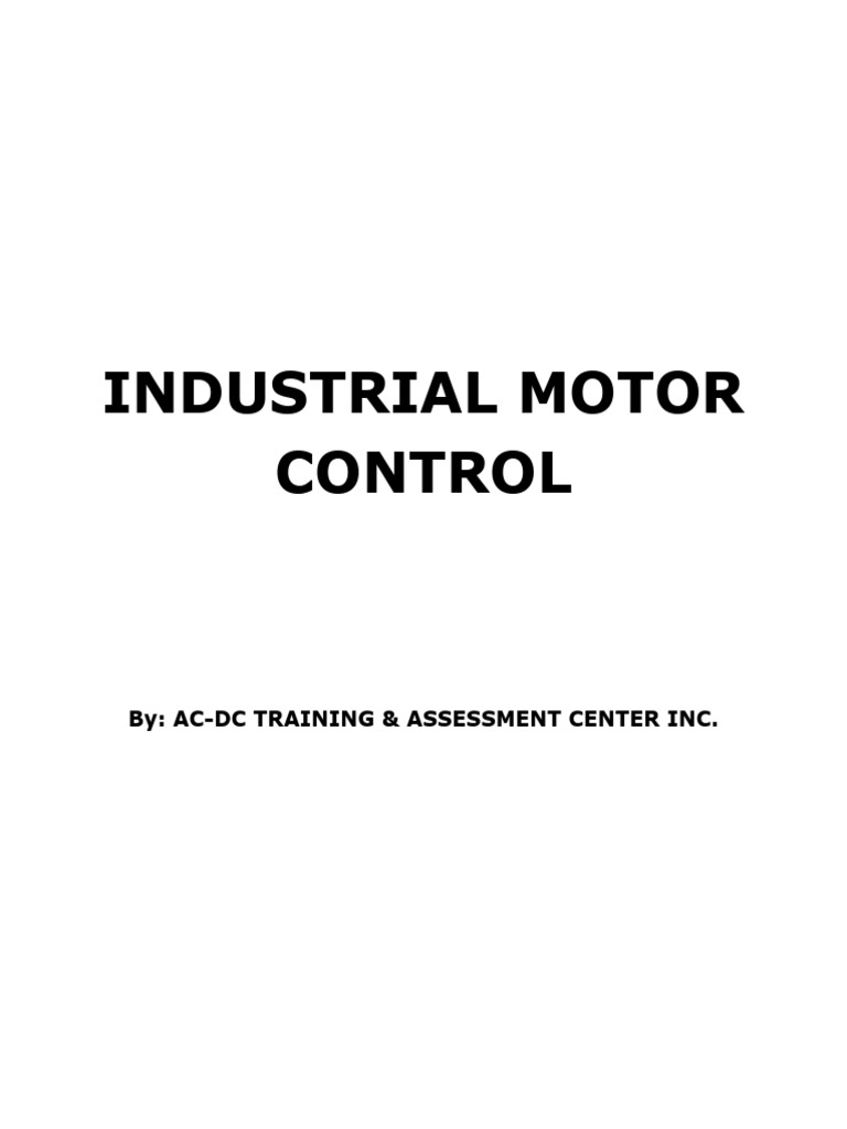 Industrial Motor Control | PDF | Electric Motor | Relay