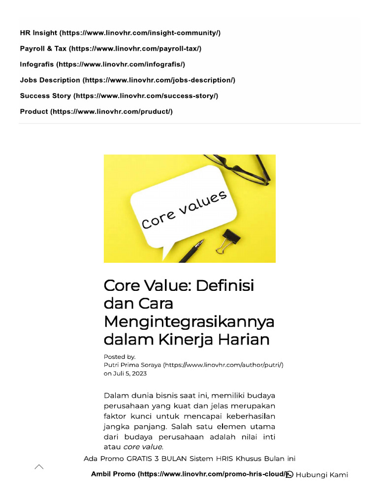 Core Value | PDF
