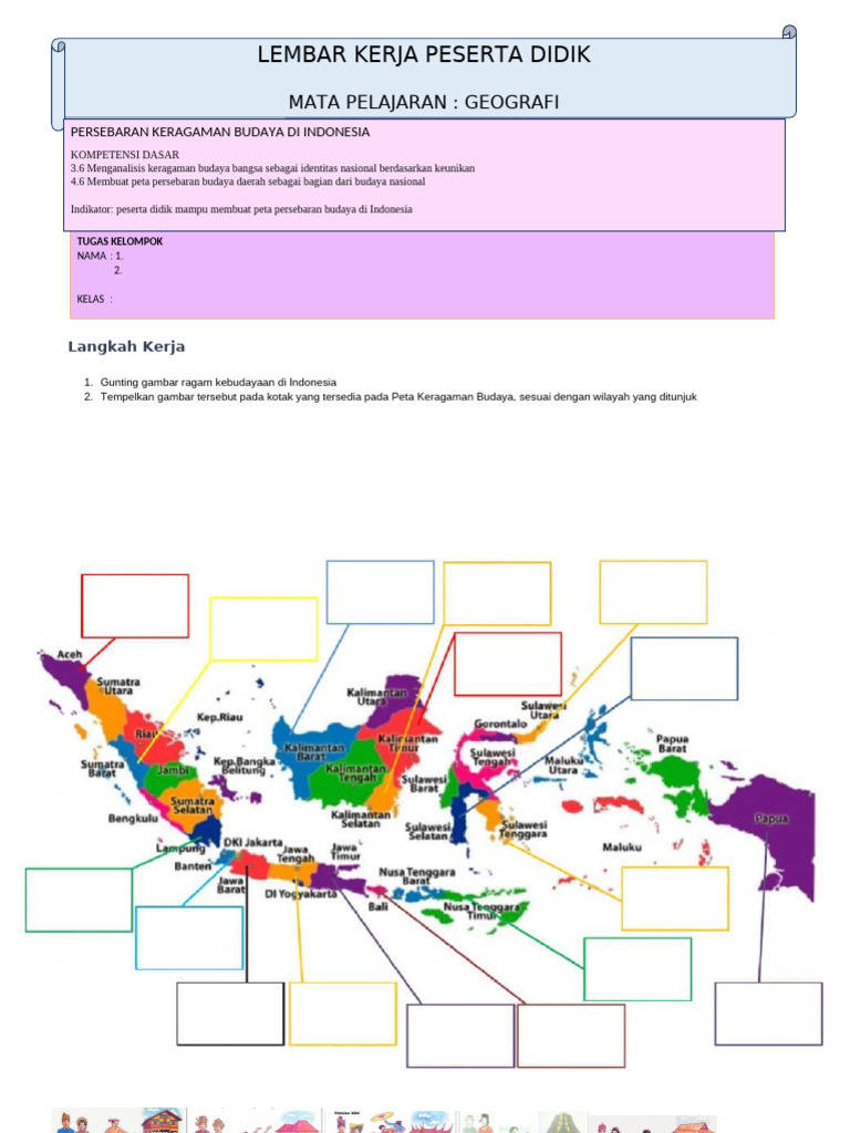LKPD Persebaran Budaya | PDF