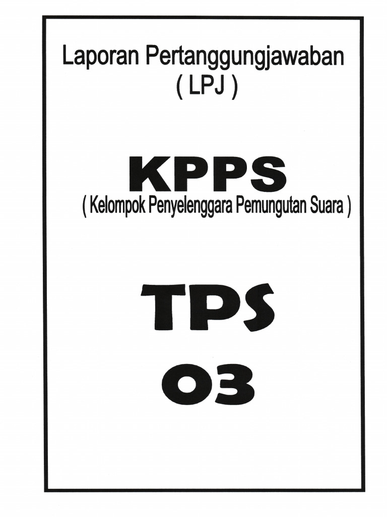 LPJ KPPS TPS 03 | PDF
