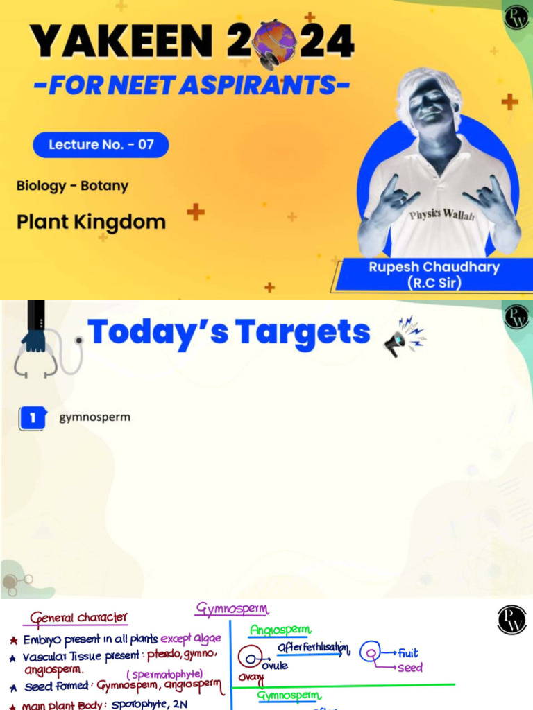 Plant Kingdom 07 Class_-invert | PDF