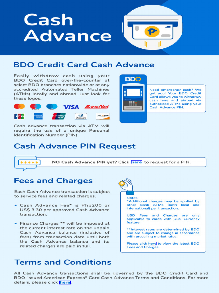 Credit Card Cash Advance Pin Request | PDF | Banking Technology | Payments