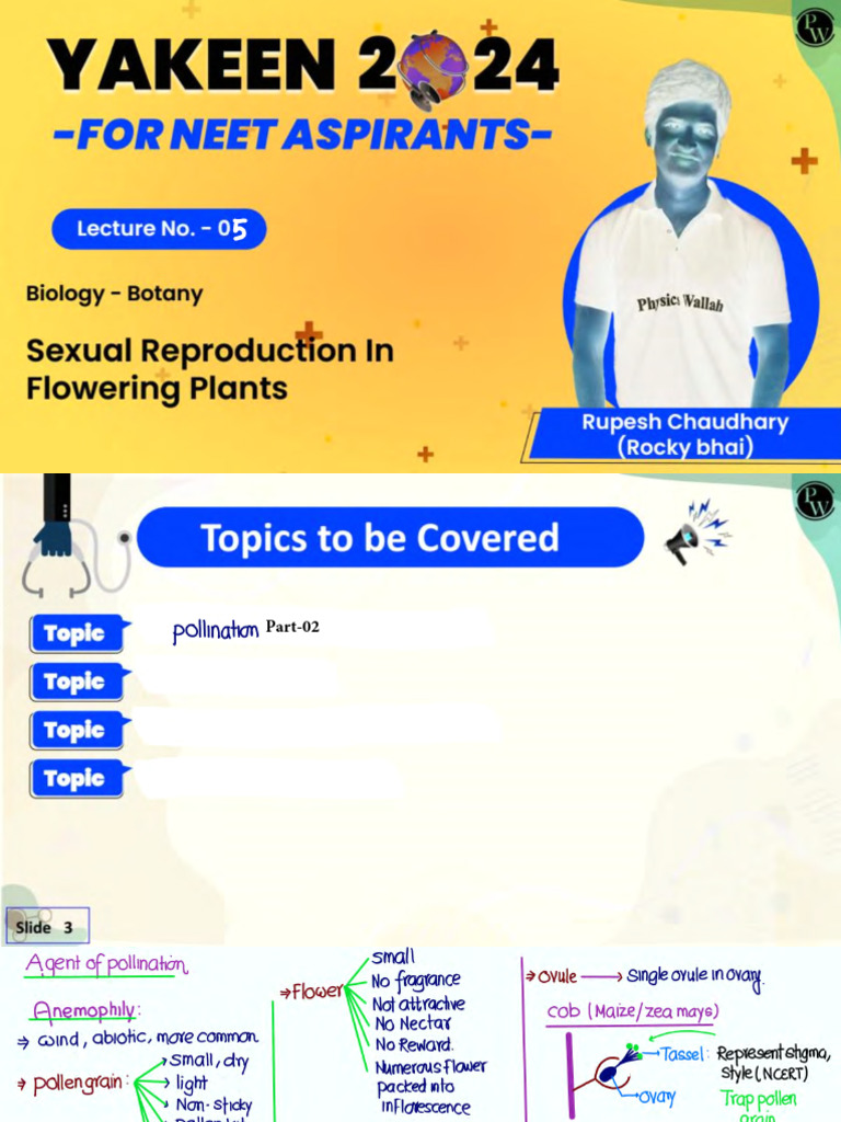 Sexual Reproduction in - 5-Invert | PDF