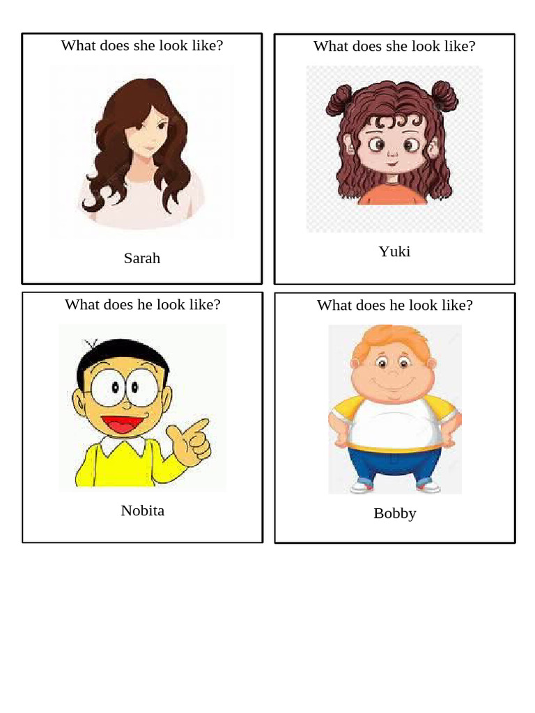 DESCRIBING PEOPLE | PDF